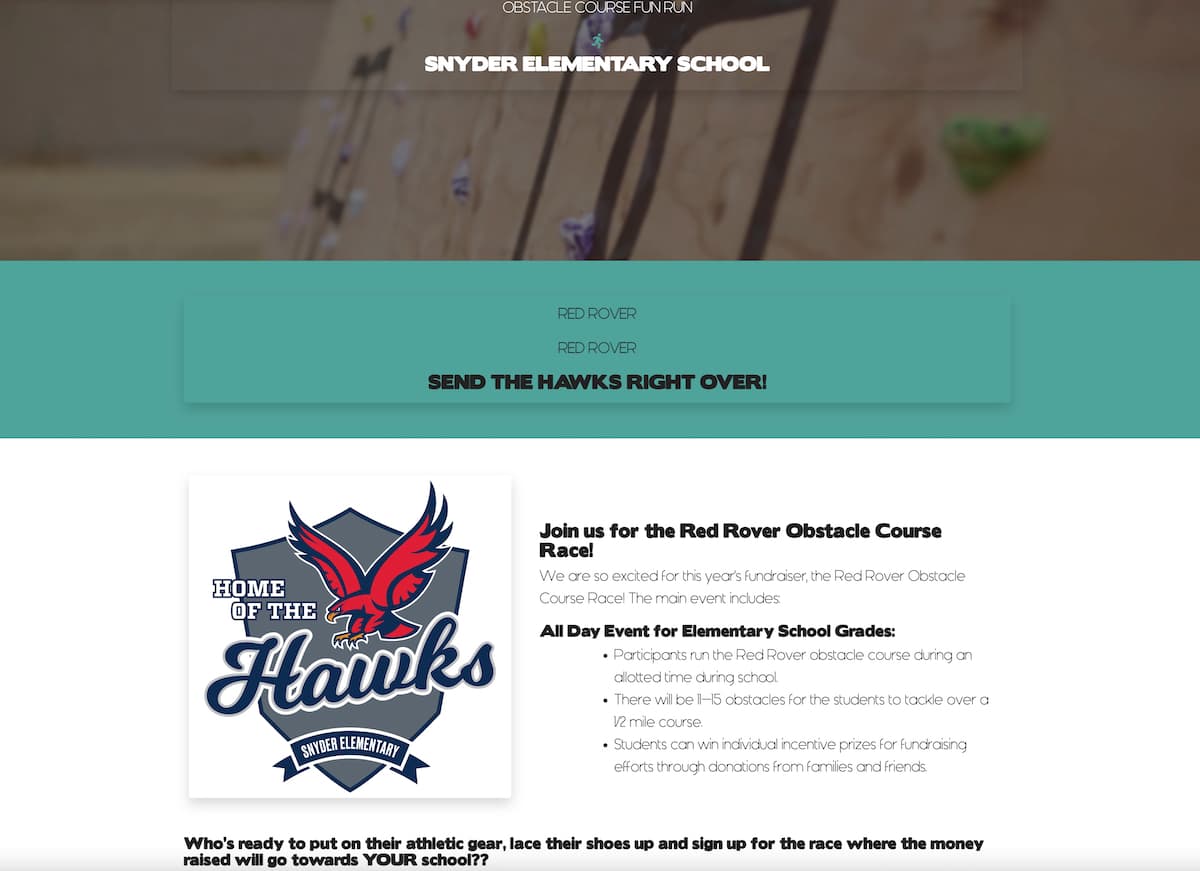 Schools – Red Rover Fitness